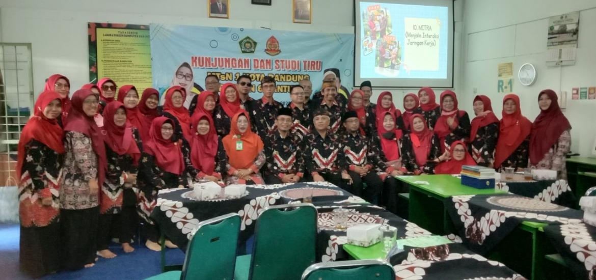 MTsN 6 Bantul Terima Kunjungan dan Studi Tiru MTsN 1 Kota Bandung | Kemenag Bantul
