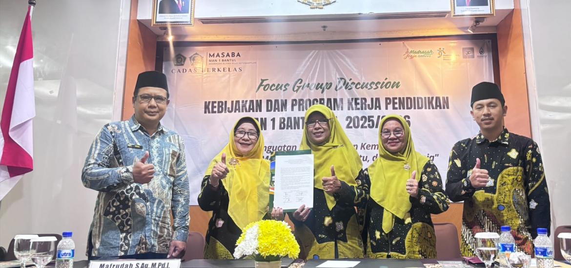 FGD MAN 1 Bantul: Pengawas Madrasah Dorong Efektivitas melalui Skala ...