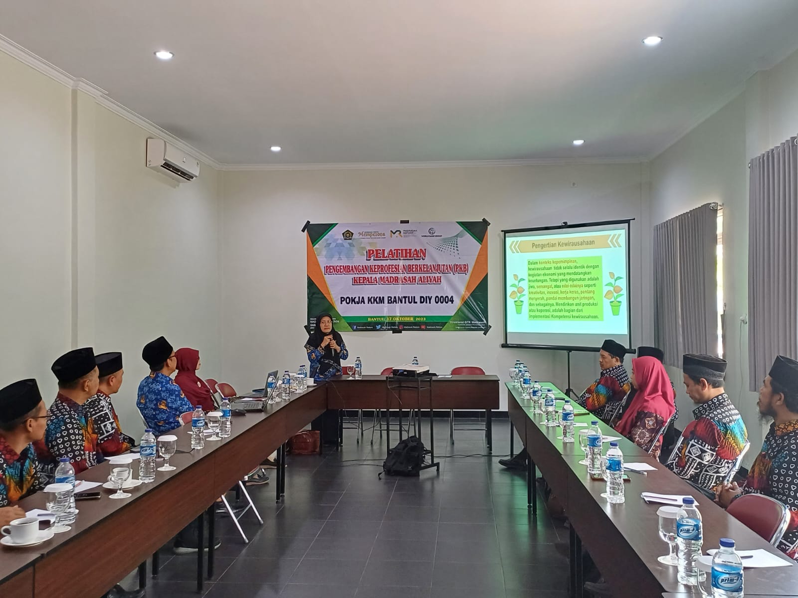 Terus belajar, Kepala MAN 3 Bantul Aktif Mengikuti Kegiatan PKB-KKMA ...