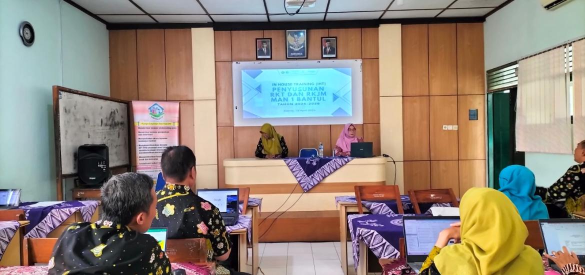 IHT MAN 1 Bantul: Penyusunan RKT dan RKJM untuk Masa Depan Pendidikan ...
