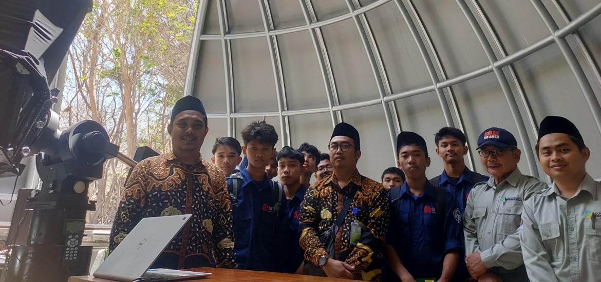POB Syekh Belabelu Fasilitasi Pengamatan Matahari untuk Siswa Rohis MAN ...