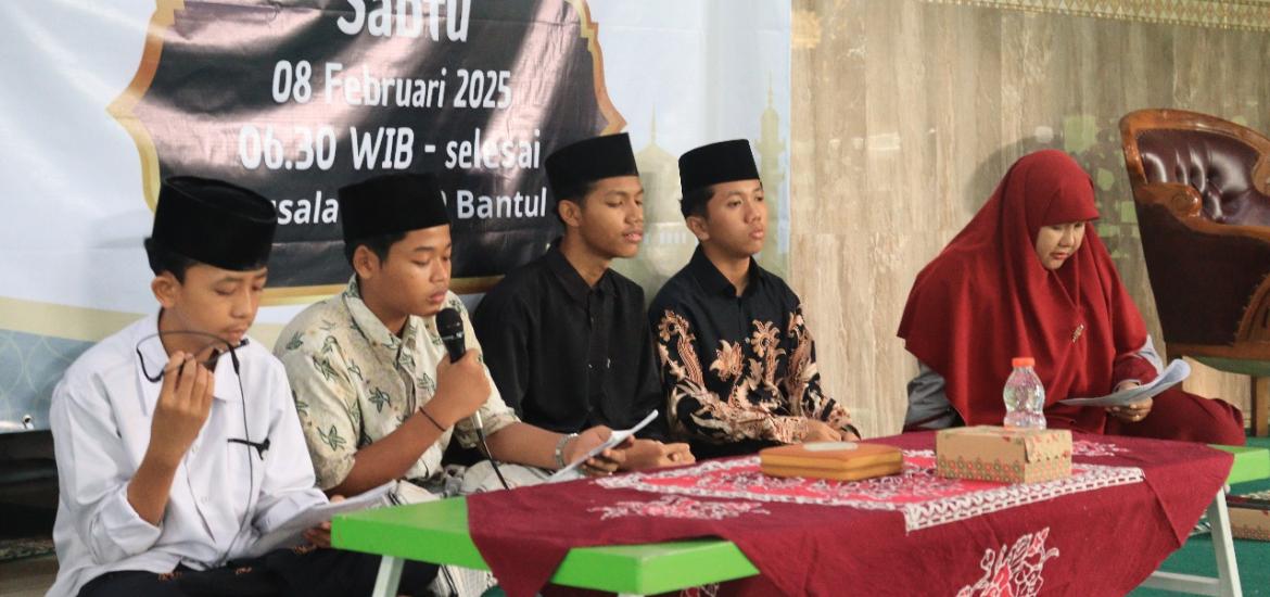 Anggota Rohis MTsN 9 Bantul Tampil Memukau dalam Kegiatan PGOS ...